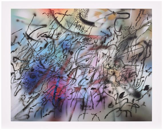 Julie Mehretu | Among the Multitude III (2021 - 2022) | MutualArt
