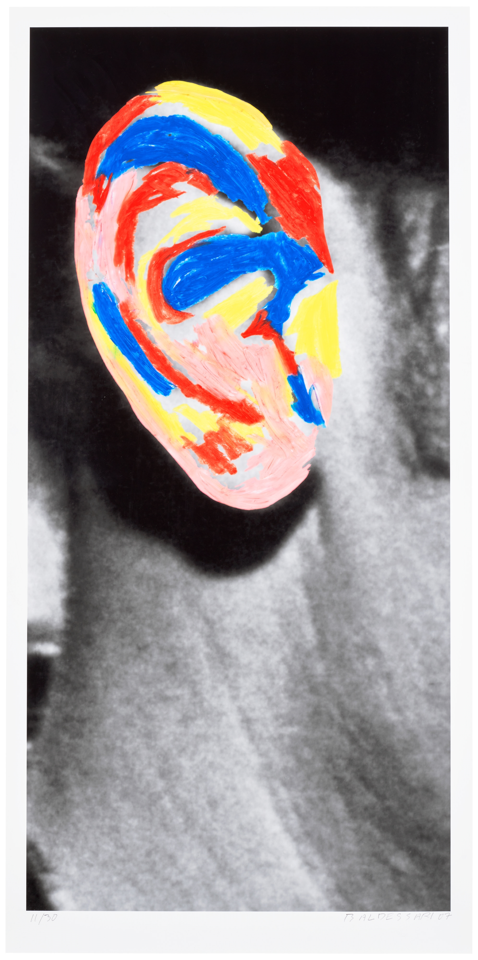 John Baldessari | Beethoven’s Ear, from Noses and Ears, Etc. (H. 173 ...