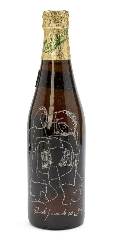 Robert Jacobsen | Carlsberg Elephant beer with engraved composition ...
