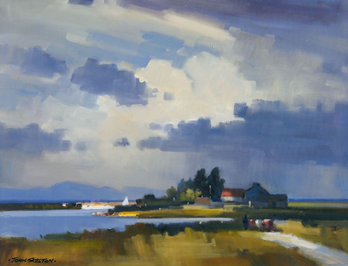 John Skelton | Lakeside Farm on Lough Neagh | MutualArt