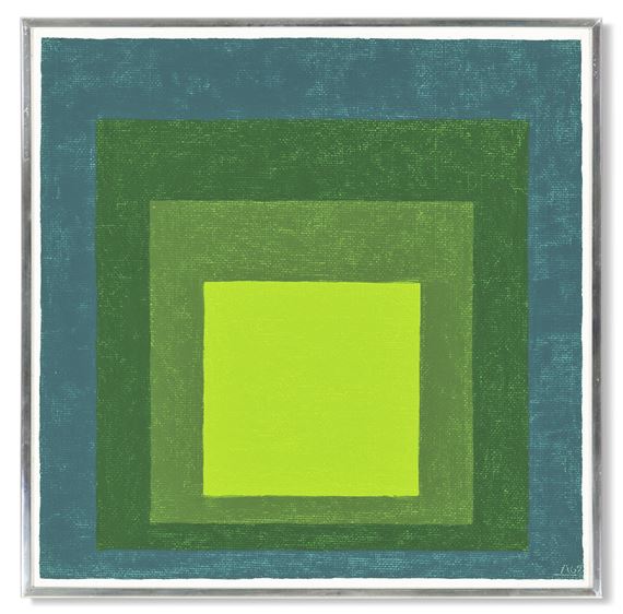 Josef Albers | Homage to the Square (1962) | MutualArt