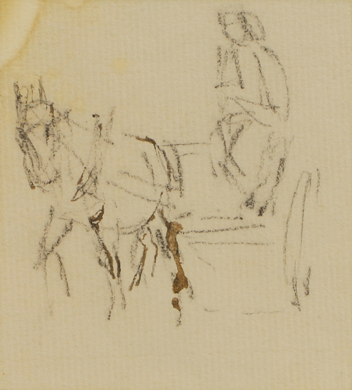 Thomas Hennell | Horse and cart | MutualArt