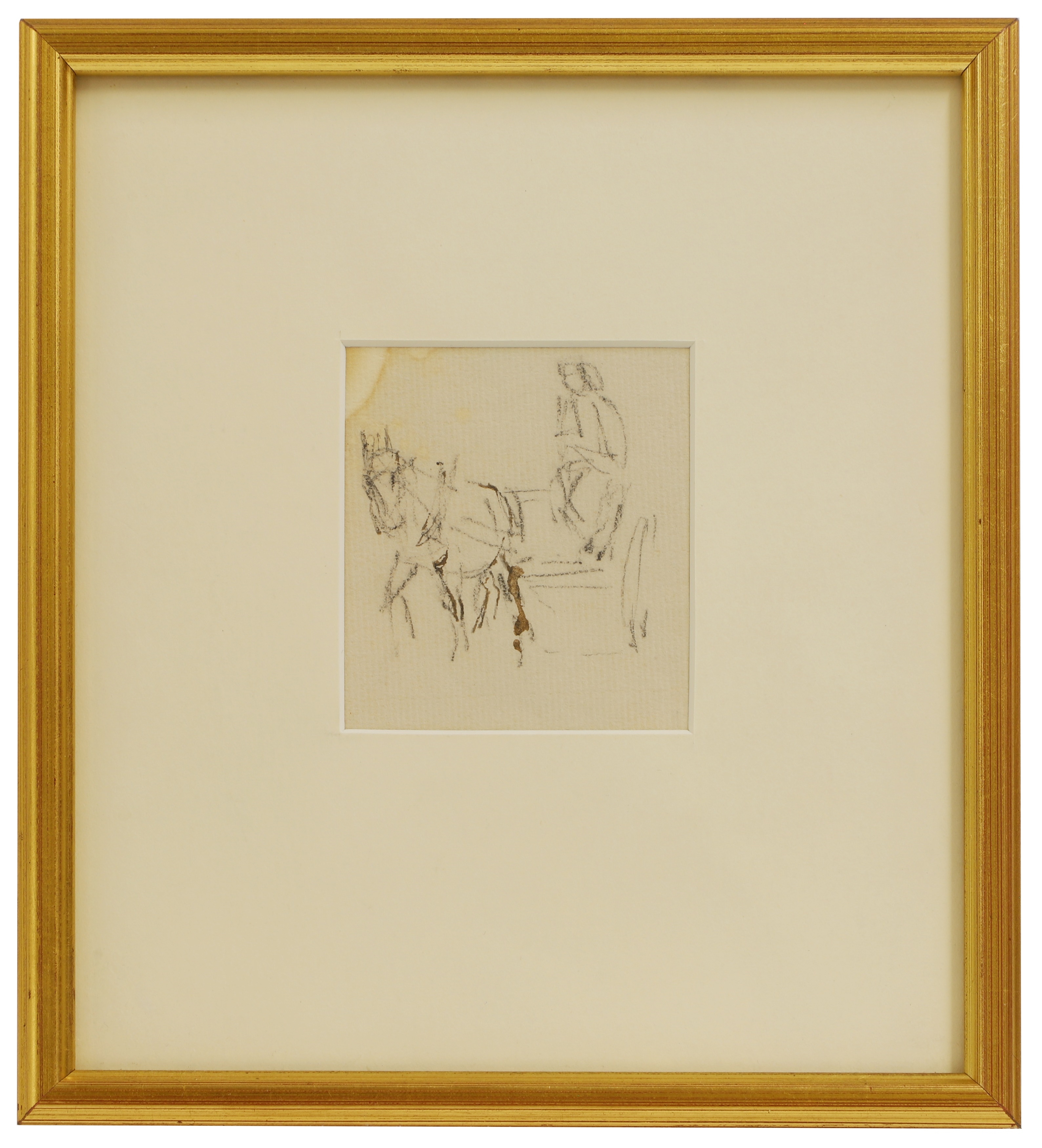 Thomas Hennell | Horse and cart | MutualArt