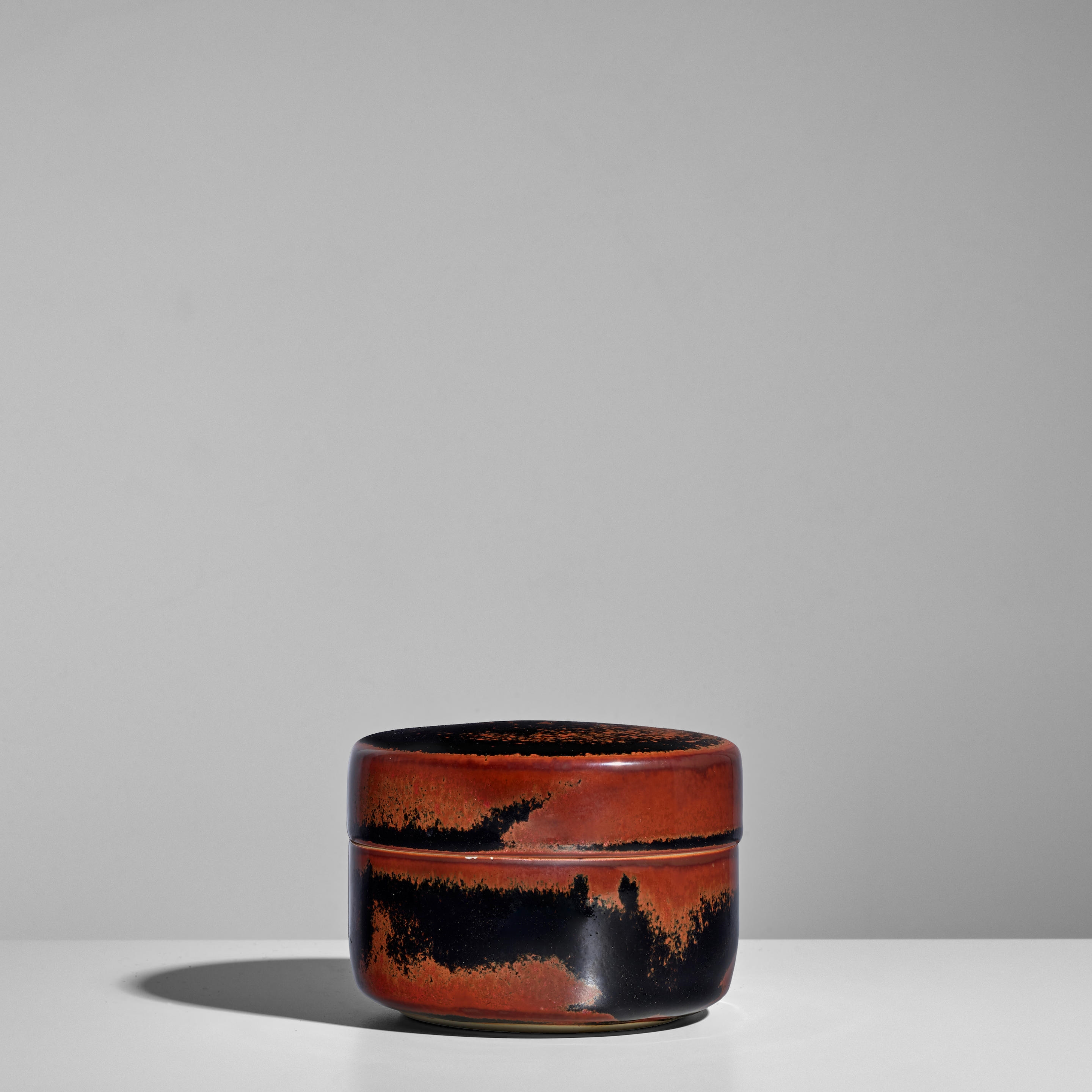 Margarete Schott | Covered Box circa 1980 glazed stoneware, glaze ...