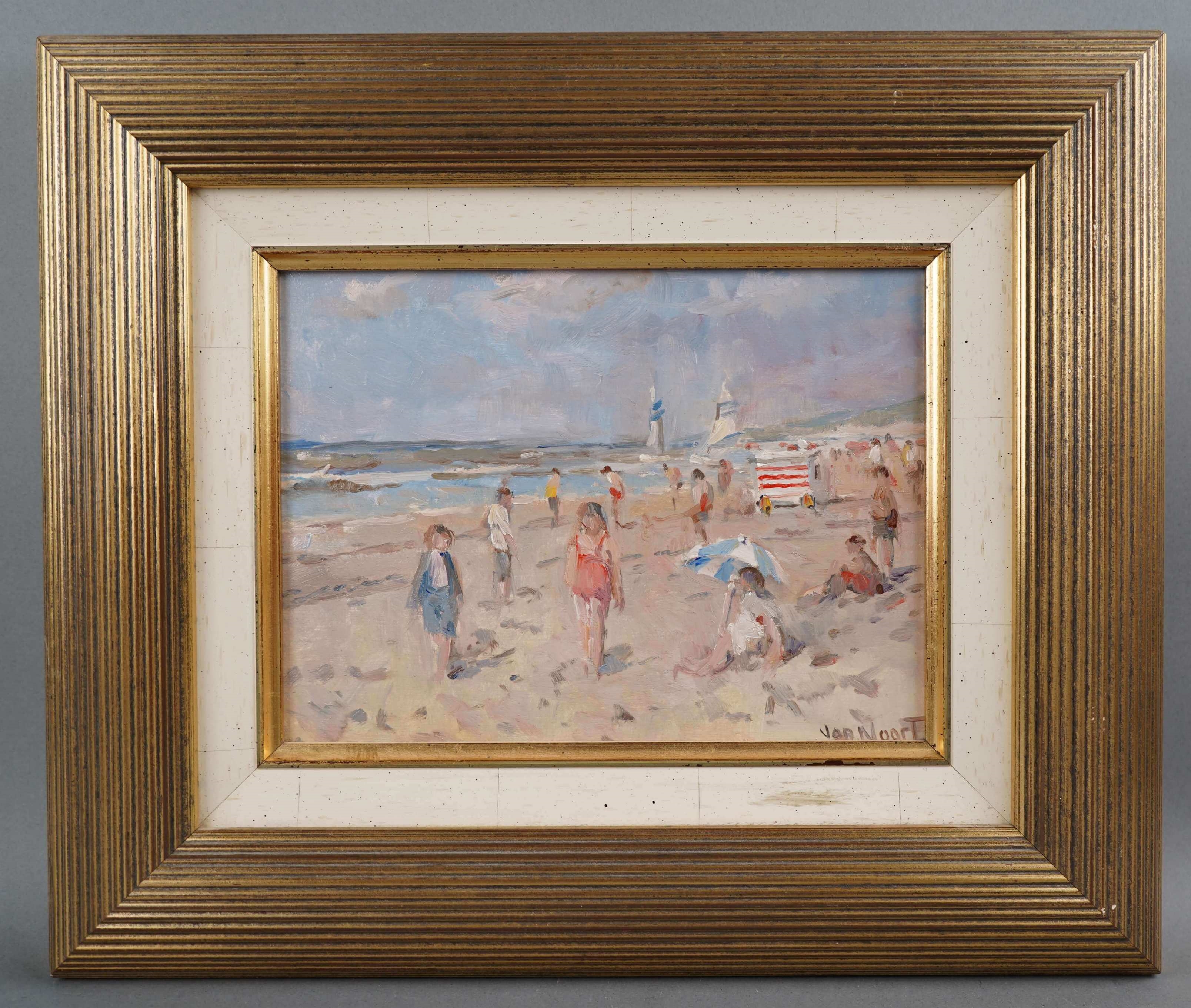 Arie C. Van Noort | Scène de plage | MutualArt