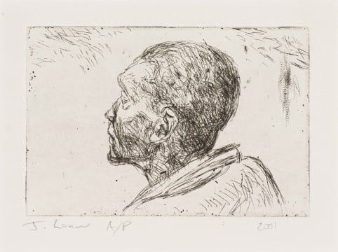 Johann Louw | Man in Profile (2001) | MutualArt