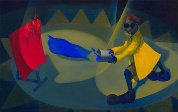 Michael Pettit | Fire Man (29) | MutualArt