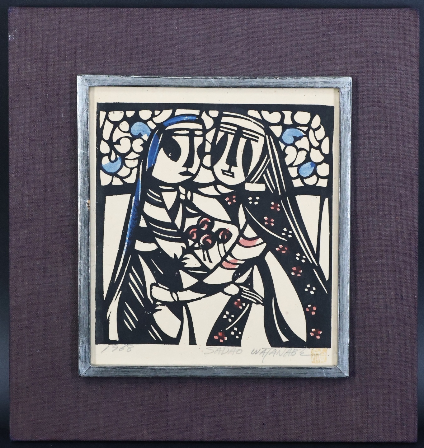 Sadao Watanabe | Mary and Elizabeth (1968) | MutualArt