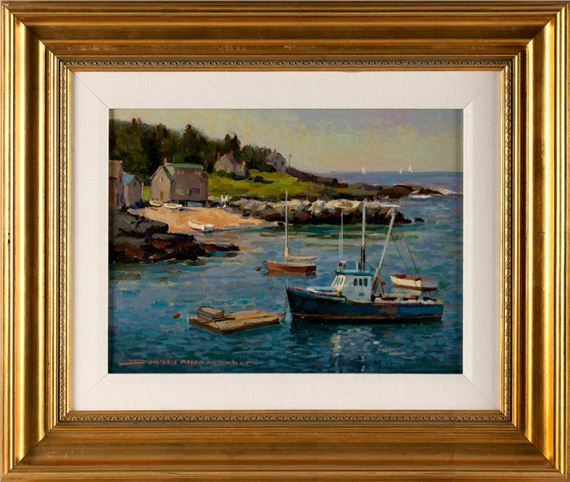 Donald Allen Mosher | Fish Beach, Monhegan | MutualArt