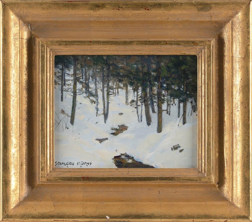 Stapleton Kearns | Winter scene | MutualArt