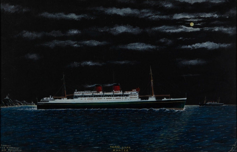 Frank Barnes | Passing Of The Tamahine Off Pencarrow | MutualArt