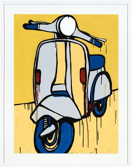 Jasper Knight | Yellow 150 Piaggio | MutualArt