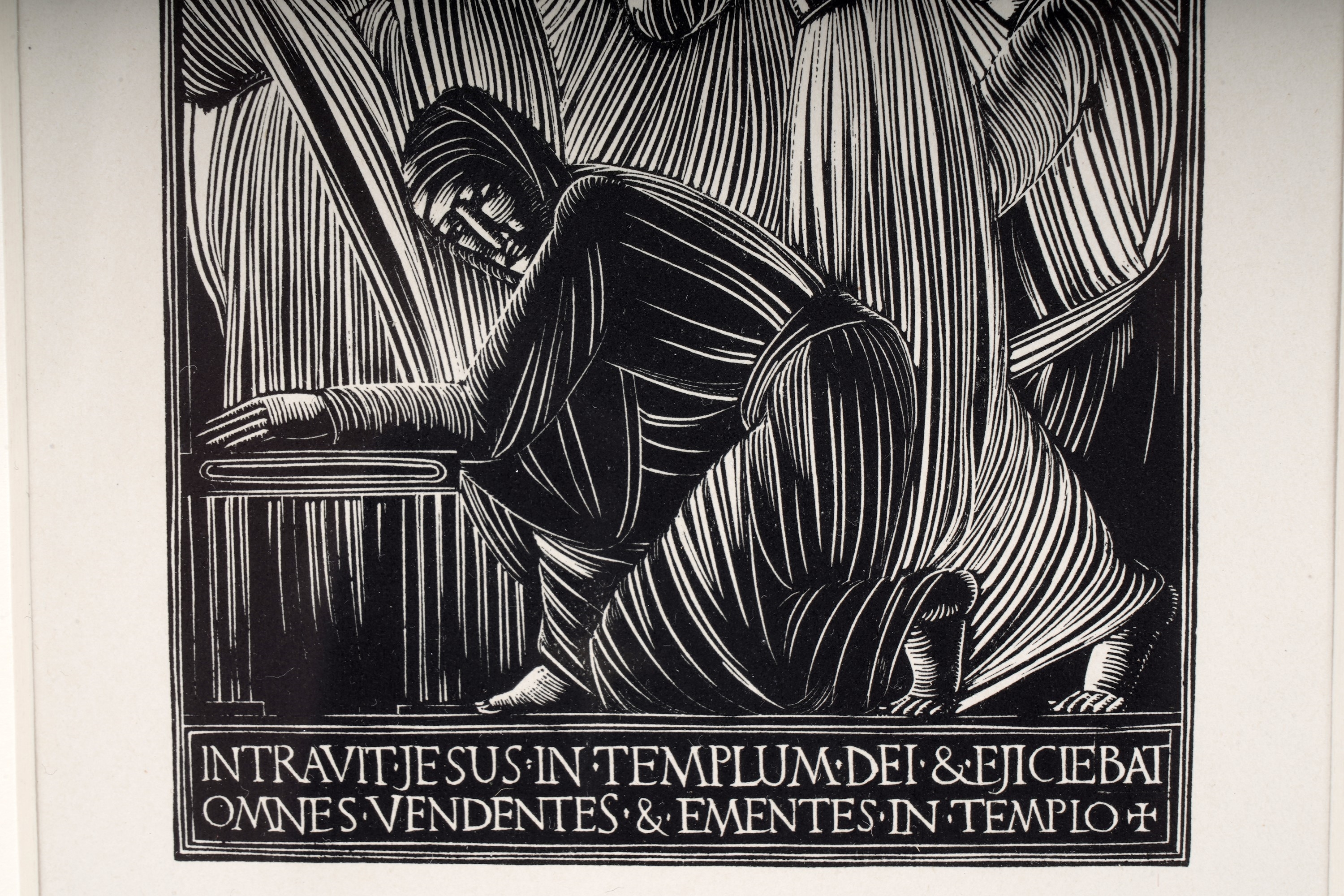 Eric Gill | Christ and the Money-Changers | MutualArt