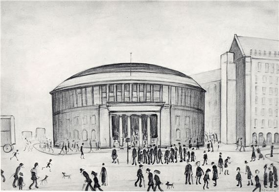Laurence Stephen Lowry | The Reference Library | MutualArt