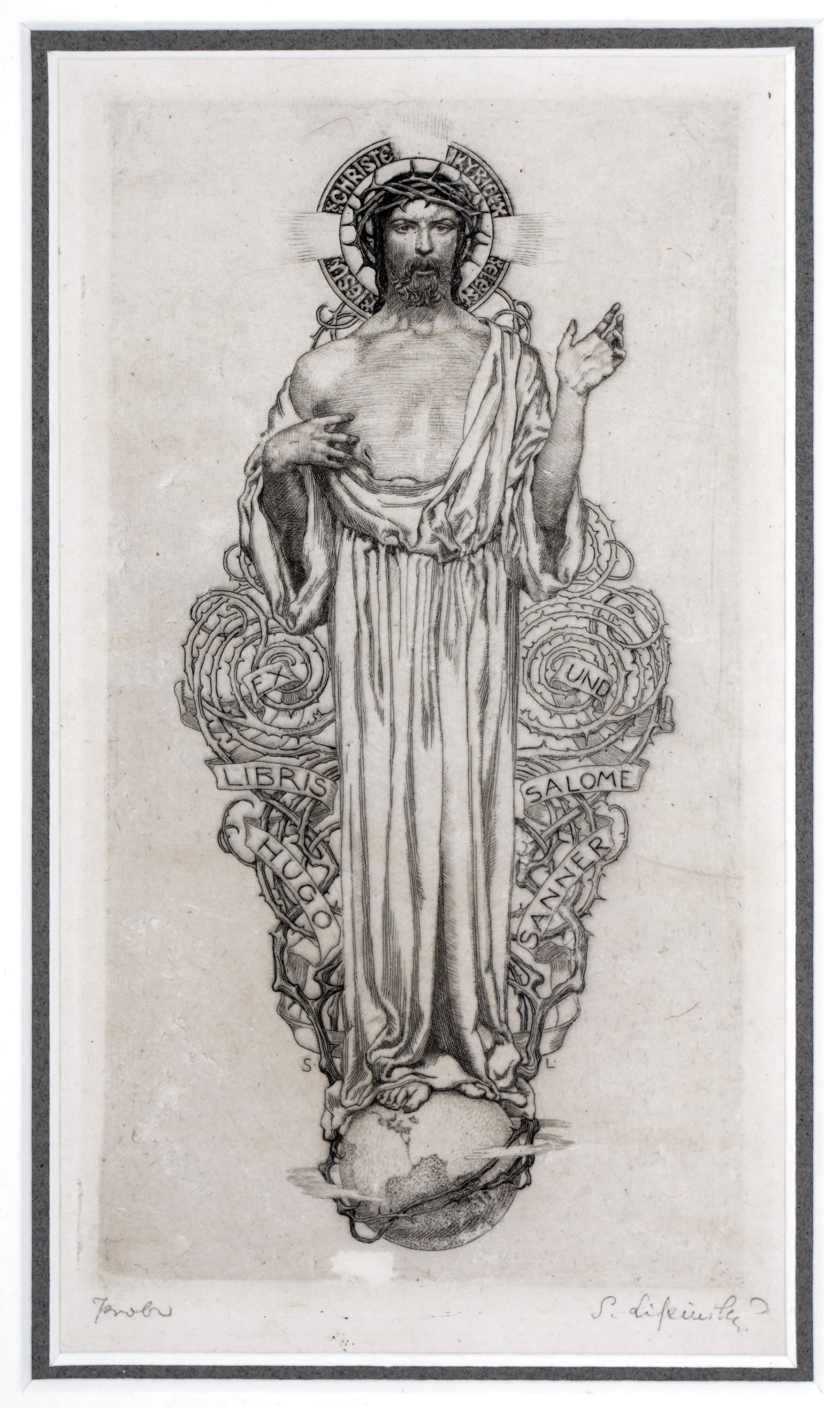 Sigmund Lipinsky | Jesus, Ex Libris Hugo und Salome Sanner | MutualArt