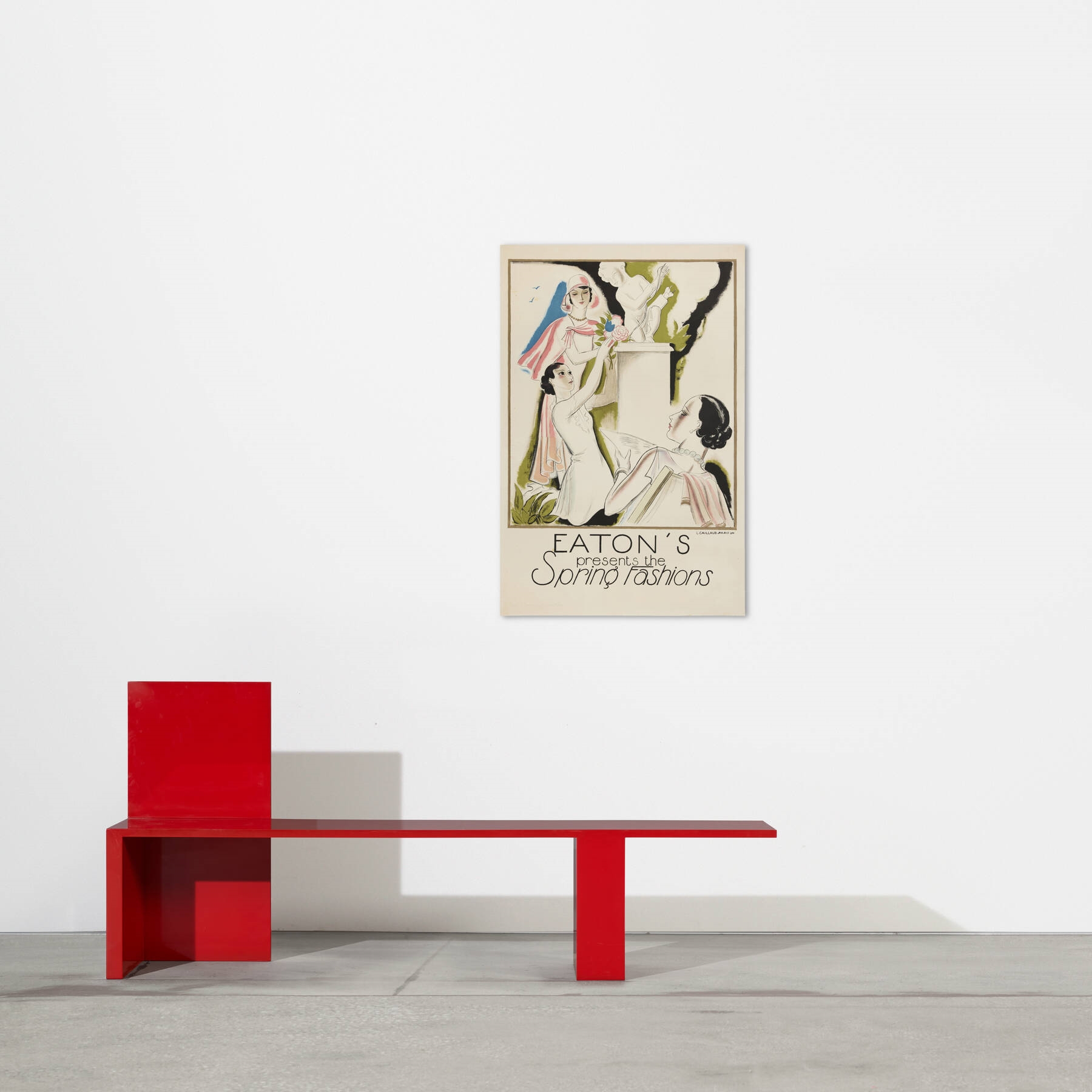 Louis Caillaud | Eaton's / Spring Fashions vintage poster (1930 ...