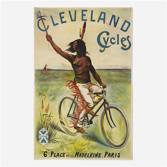 Jean de Paléologue | Cleveland Cycles vintage poster (1898) | MutualArt