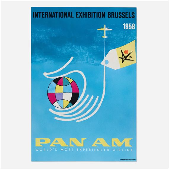 Nory Compère | Pan Am / International Exhibition Brussels vintage ...