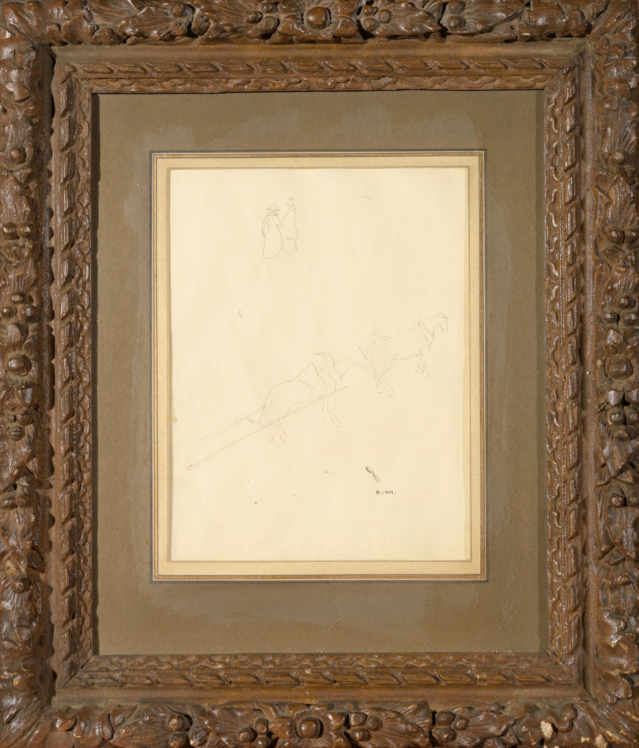 Albert Marquet | Etude de charrette | MutualArt