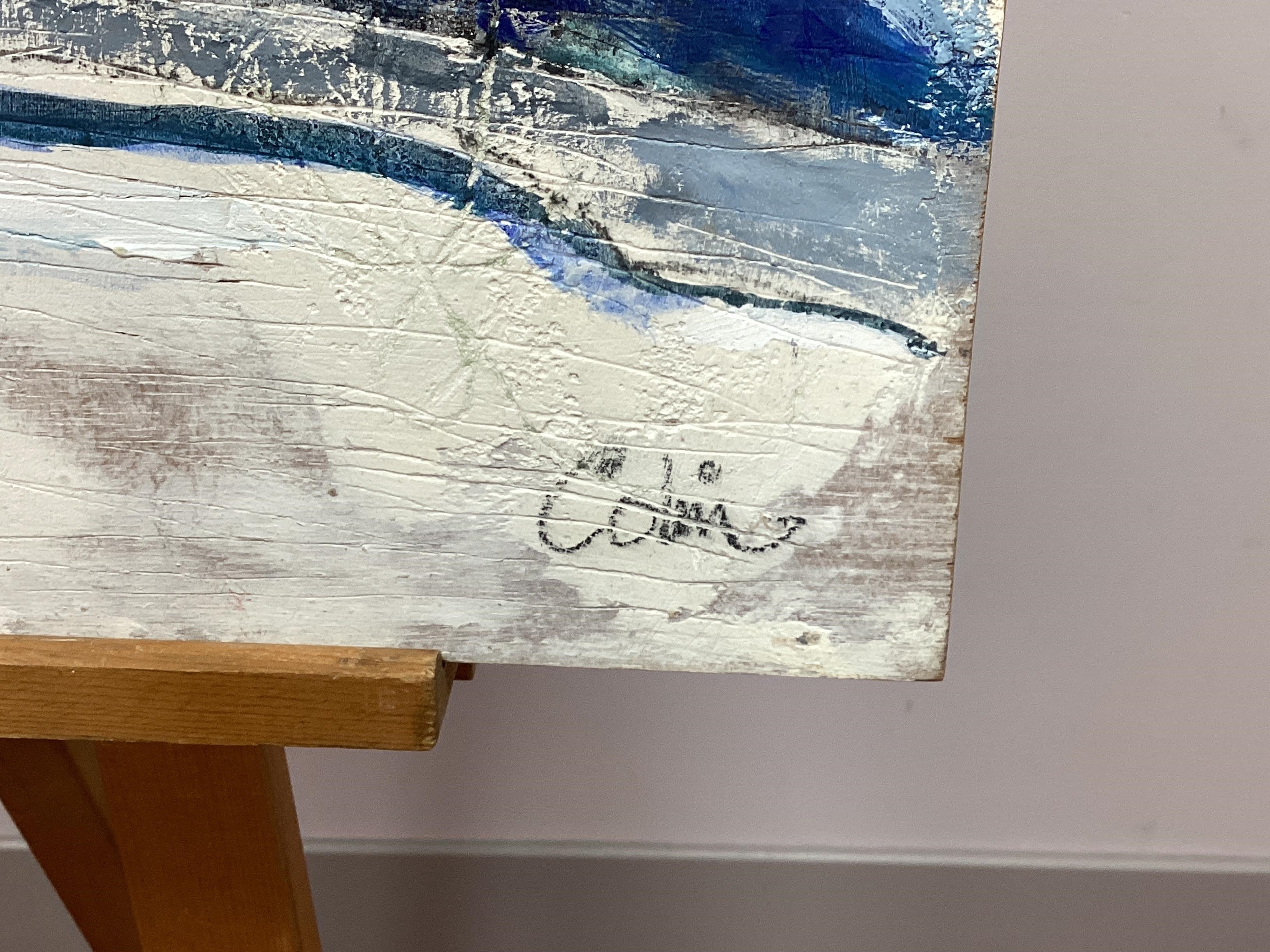 Colin Dent | Blue Marina | MutualArt