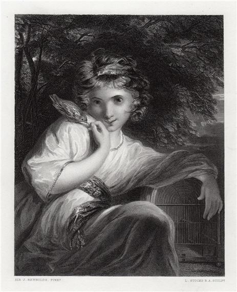 Sir Joshua Reynolds | The Robin (1872) | MutualArt