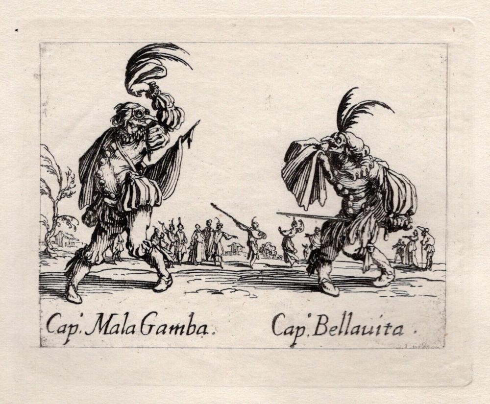 Jacques Callot | Mala Gamba & Bellauita (1920) | MutualArt