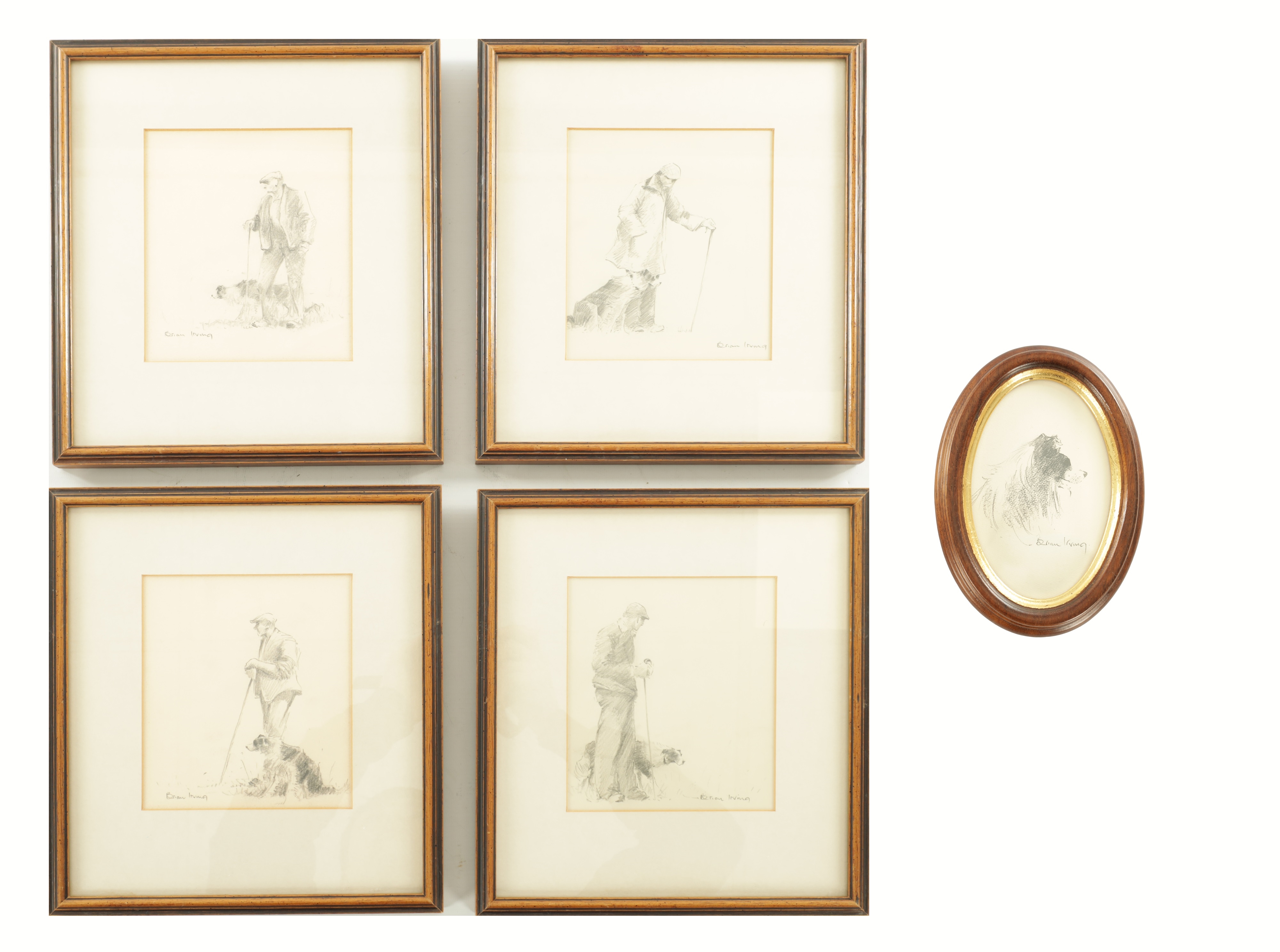 Brian Irving | A COLLECTION OF FOUR SKETCHES | MutualArt