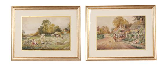 Charles James Keats | A PAIR OF WATERCOLOURS | Artwork performance at ...