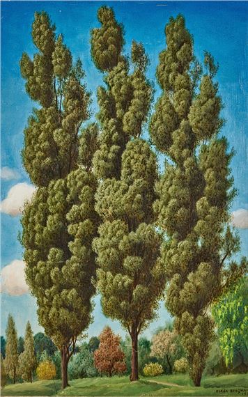 Oskar Bergman | Popplar (1934) | MutualArt