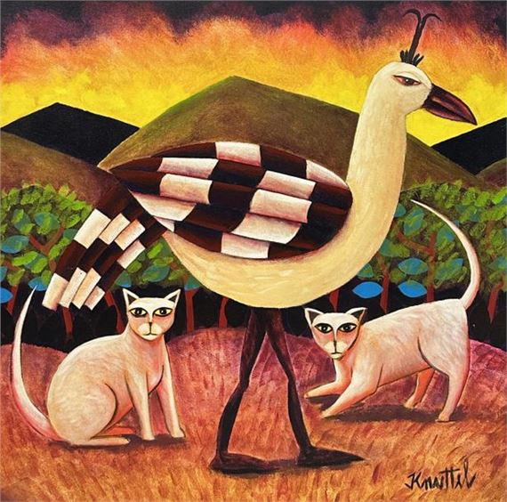 Graham Knuttel | The fantastic bird | MutualArt