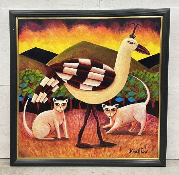 Graham Knuttel | The fantastic bird | MutualArt