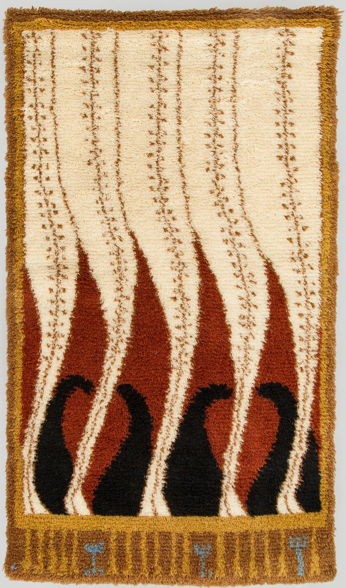 Akseli Gallen-Kallela | A finnish long pile rya rug, model for Friends ...