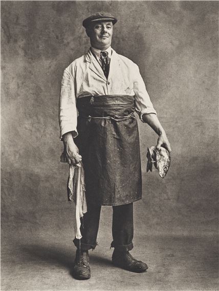 Irving Penn | Fishmonger, London | MutualArt
