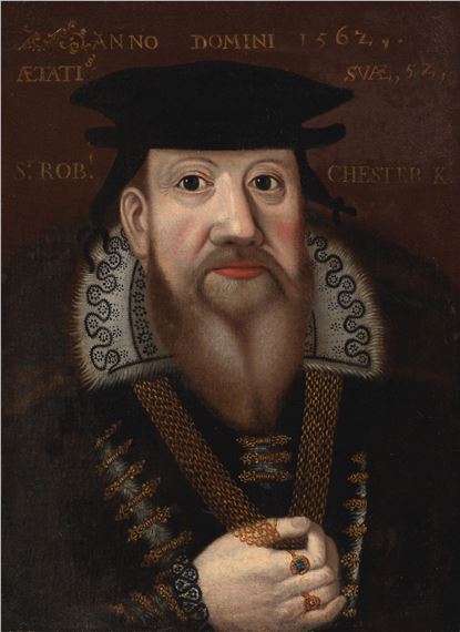 British School, 17th Century | Portrait of Sir Robert Chester, half ...