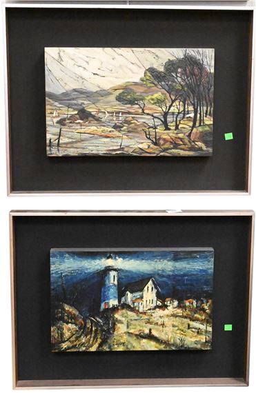 Pati Bannister | Pond with Sailboats, Cape Cod | MutualArt