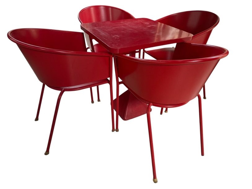 Christophe Pillet | Square pedestal table designed for the brasserie at ...