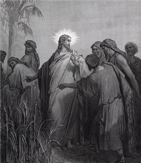 Gustave Doré | Jesus In the Corn-field (1880) | MutualArt