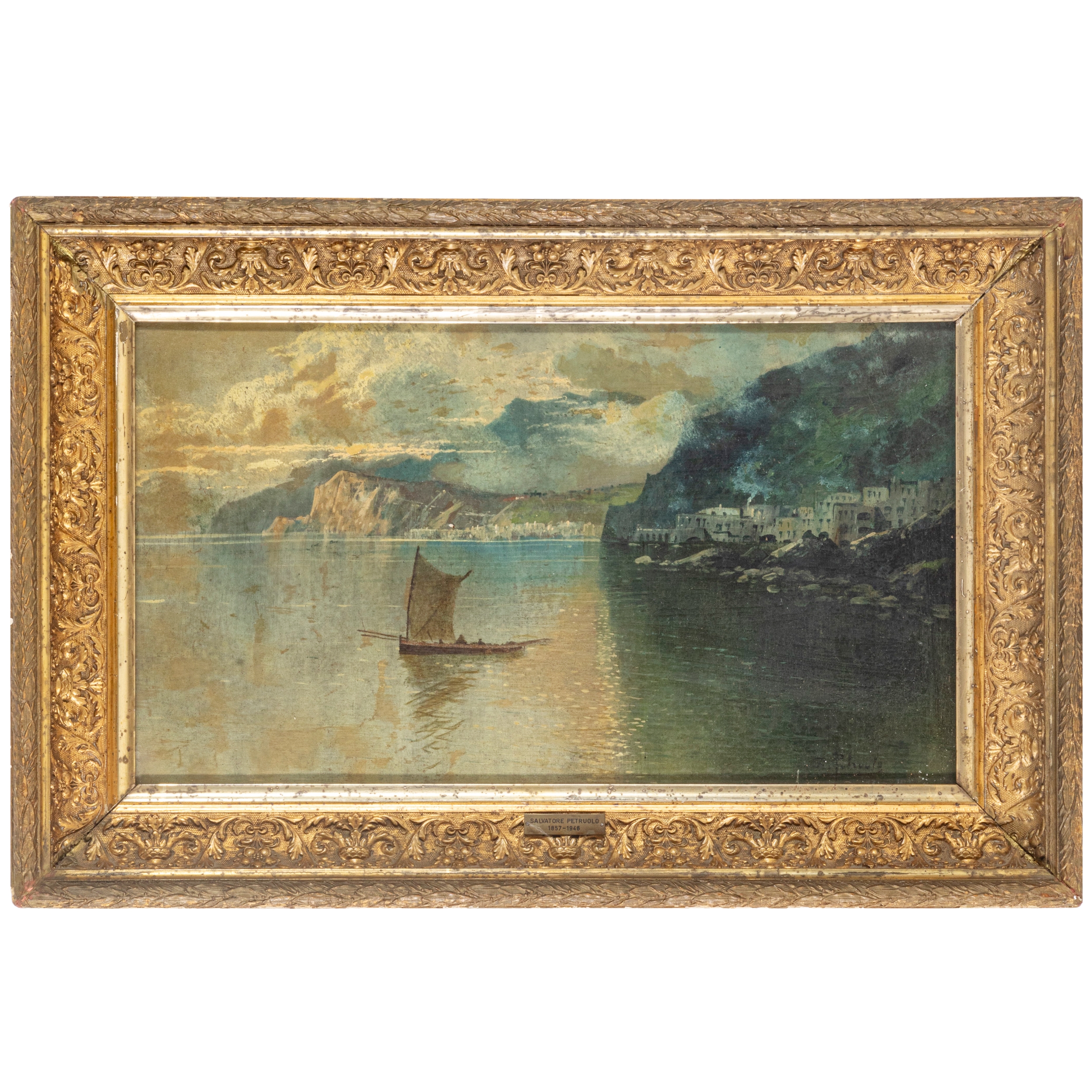Salvatore Petruolo | Marina al tramonto | MutualArt