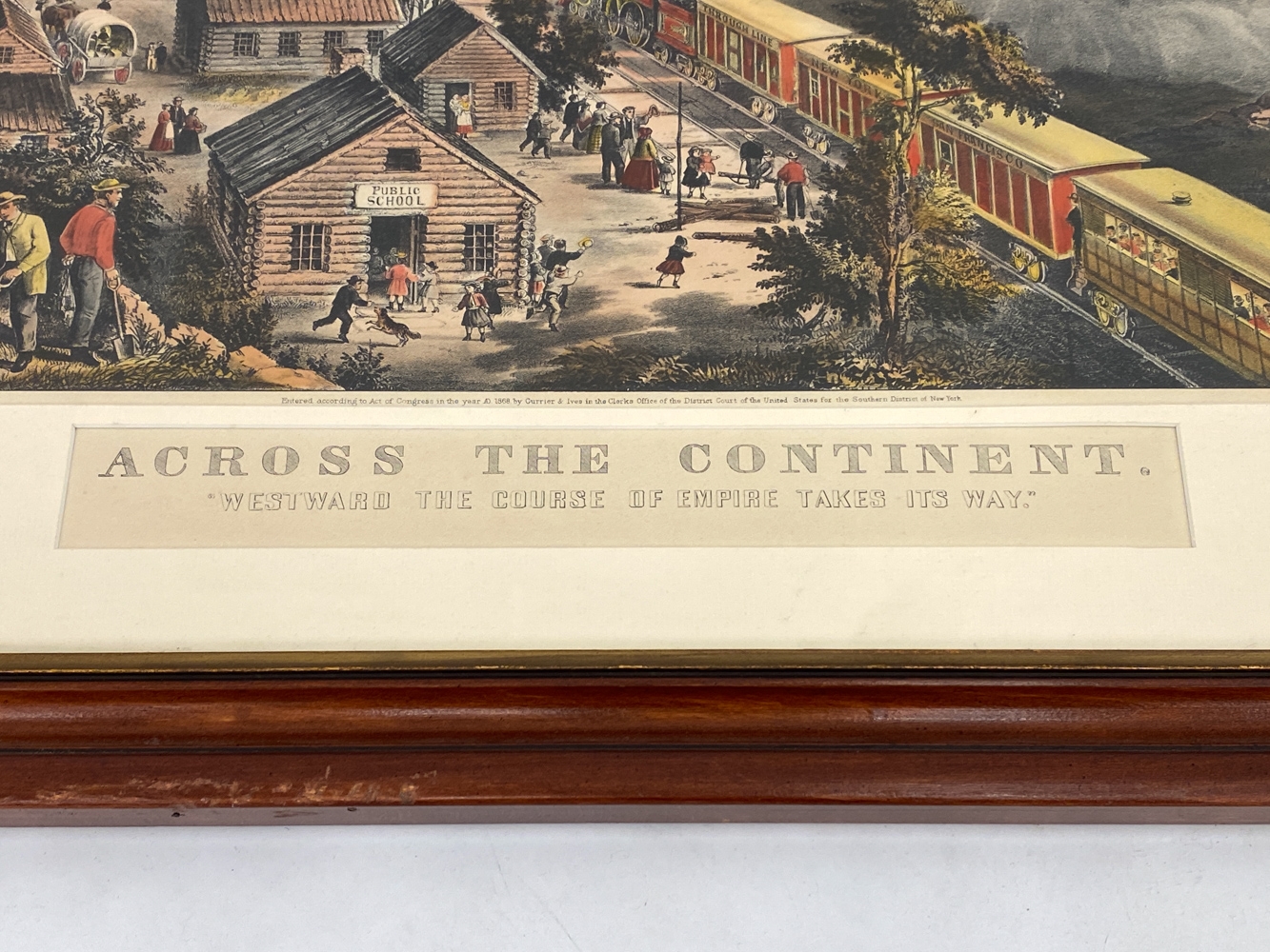 James Merrit Ives | ACROSS THE CONTINENT (1868) | MutualArt