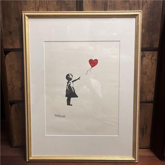 Banksy | Banksy oil painting, hand-painted, signed by the artist, rare ...