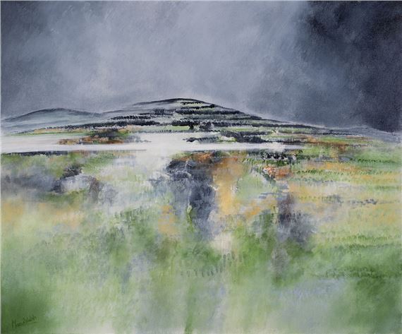 Manus Walsh | BRIGHT LIGHT ON THE BURREN | MutualArt
