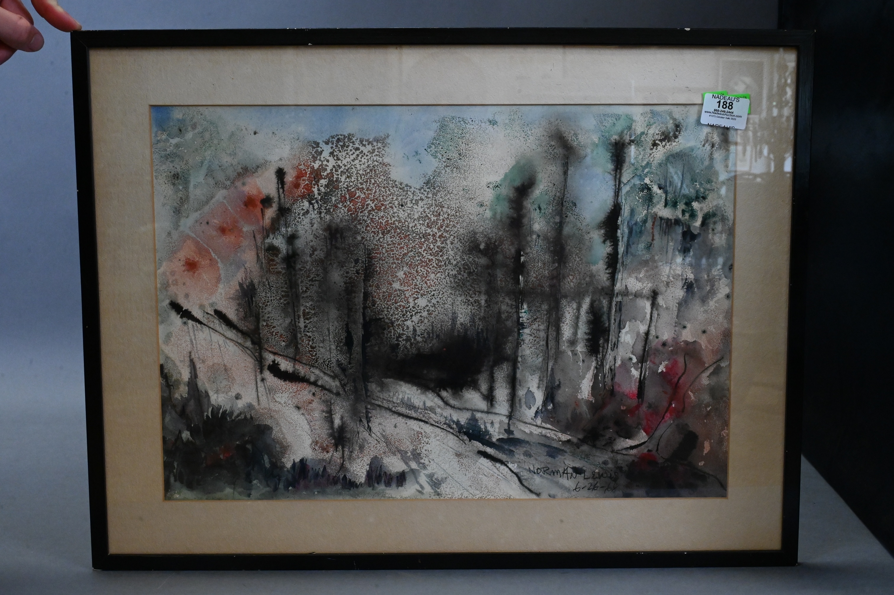 Norman Lewis | Forest Landscape (1968) | MutualArt