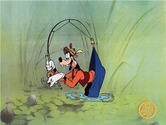 Walt Disney Studios | Goofy Fishing | MutualArt
