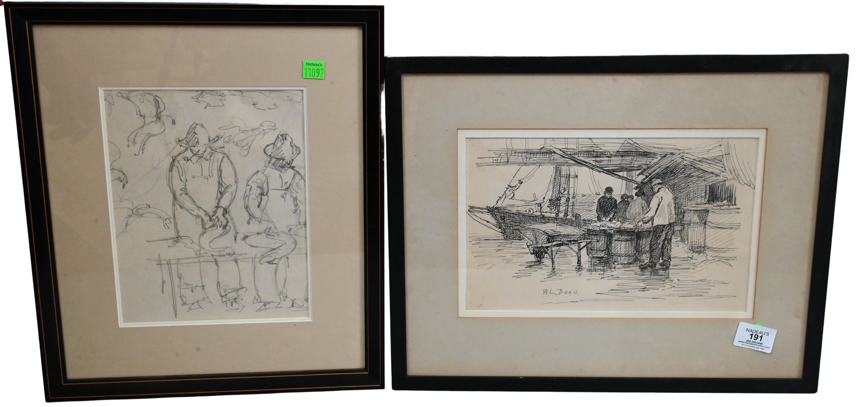 Walter Lofthouse Dean | Pleaning the Catch | MutualArt
