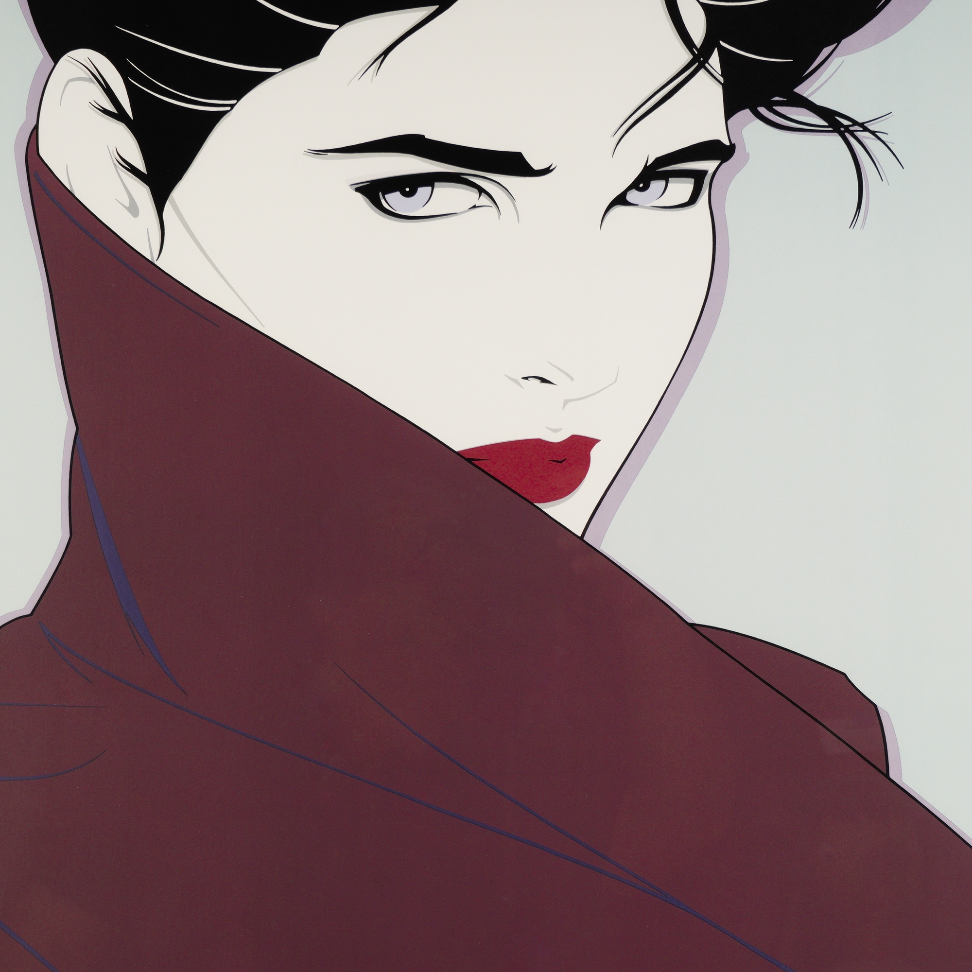 Patrick Nagel | Patrick Nagel Original Poster The Book by Alfred van ...