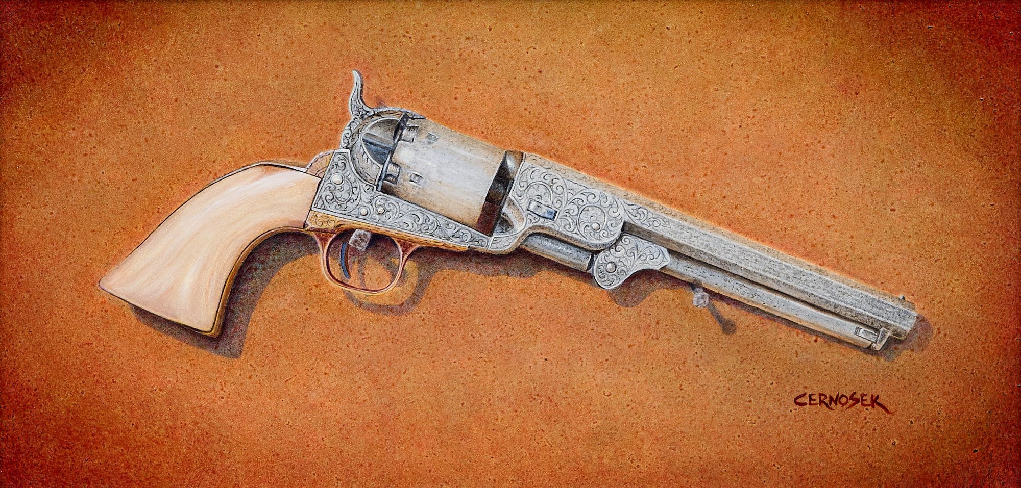 Glenn Cernosek | 1851 Colt Navy Revolver | MutualArt