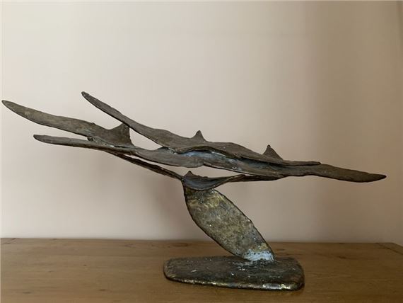 Pierre Manoli | Flight of seagulls | MutualArt
