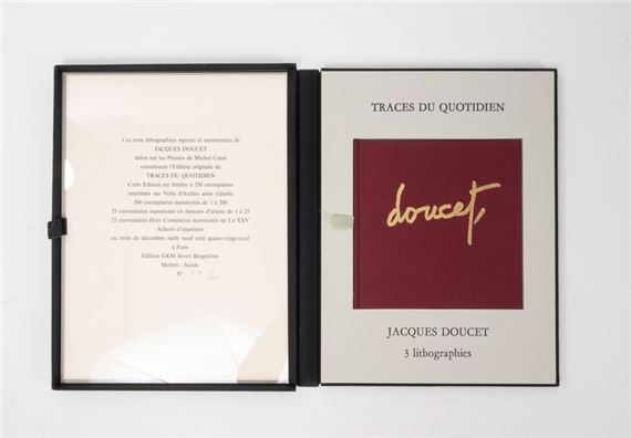 Jacques Doucet | Traces du quotidien (1989) | MutualArt