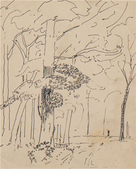 Olin Travis | Forest Path | MutualArt