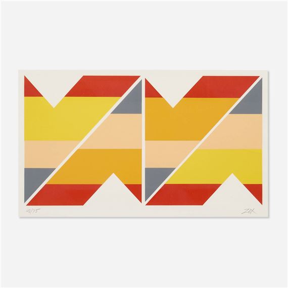 Larry Zox | Scissor Jack (1978) | MutualArt